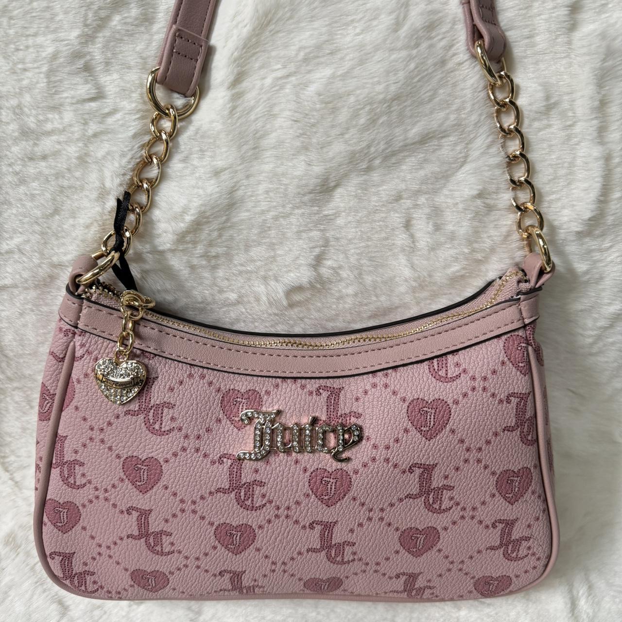Juicy Couture pink shoulder bag Juicy Forever... - Depop