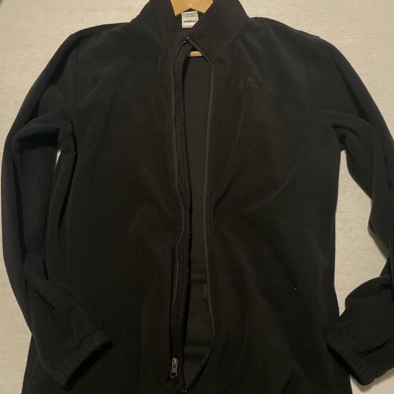 Magellan black zip up jacket - Depop