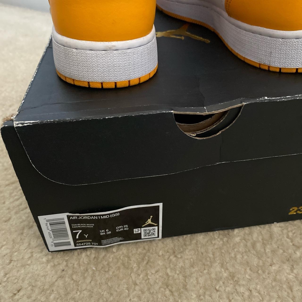 Taxi Yellow 1s box is a little damaged If you have... - Depop