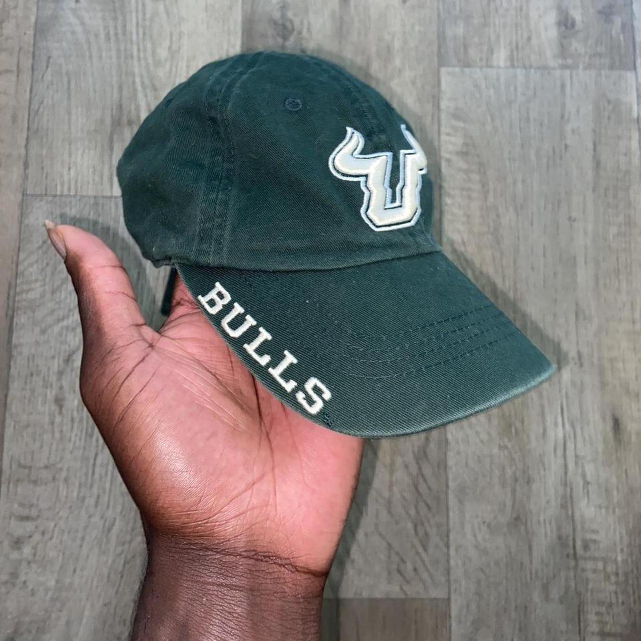 Green USF Bulls Hat - Depop