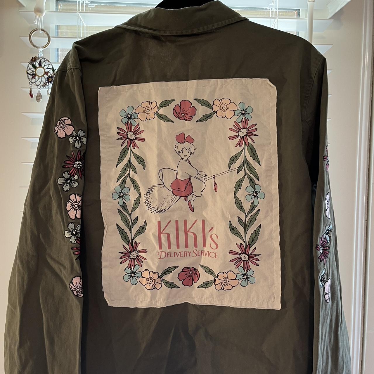 Large (fits M/L) green Kiki’s Delivery Service... - Depop