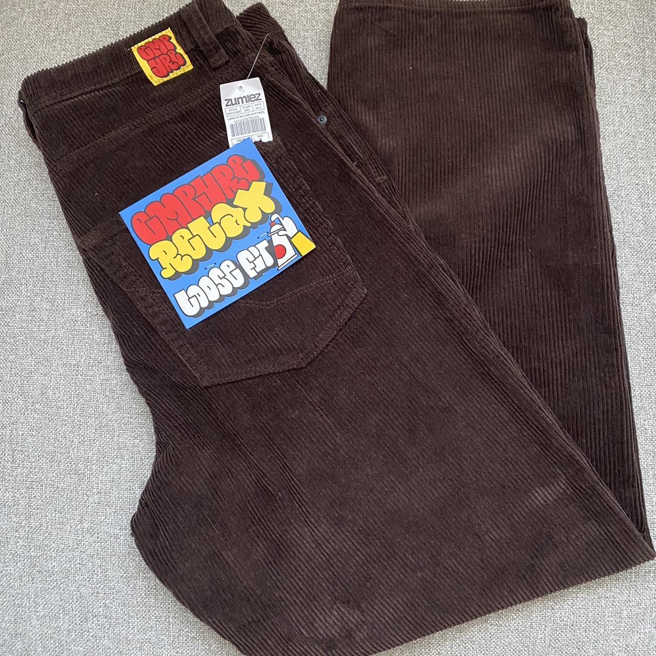 Empyre Relax Loose Fit Corduroy Java Pants - Depop