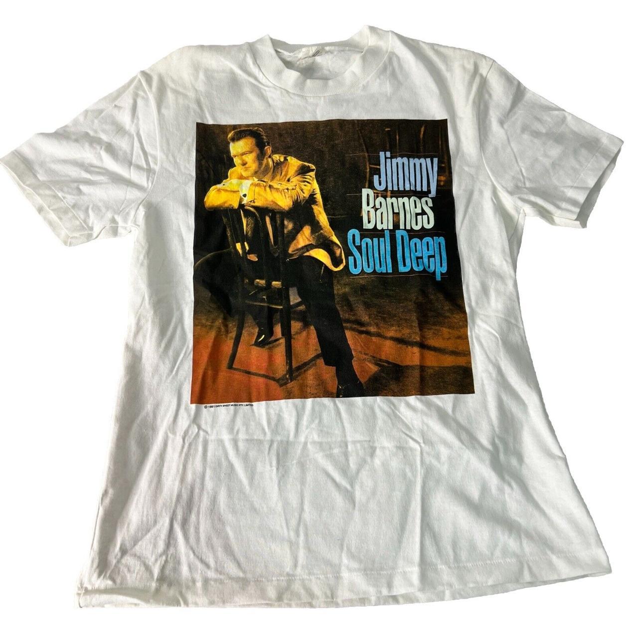 Vintage Jimmy Barnes Shirt Size Medium 1991 Soul... - Depop