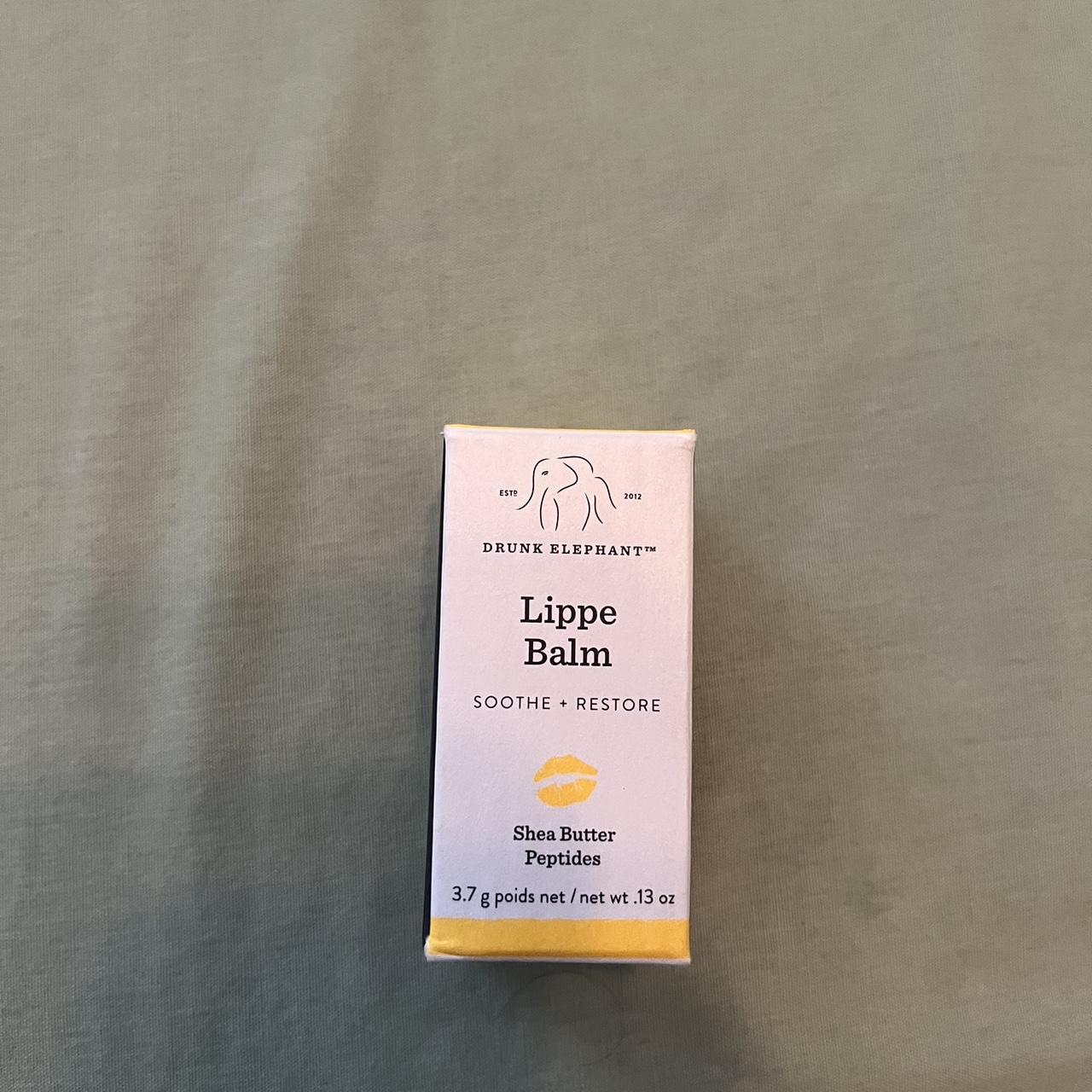 unopened drunk elephant lippe balm .13 fl oz - Depop