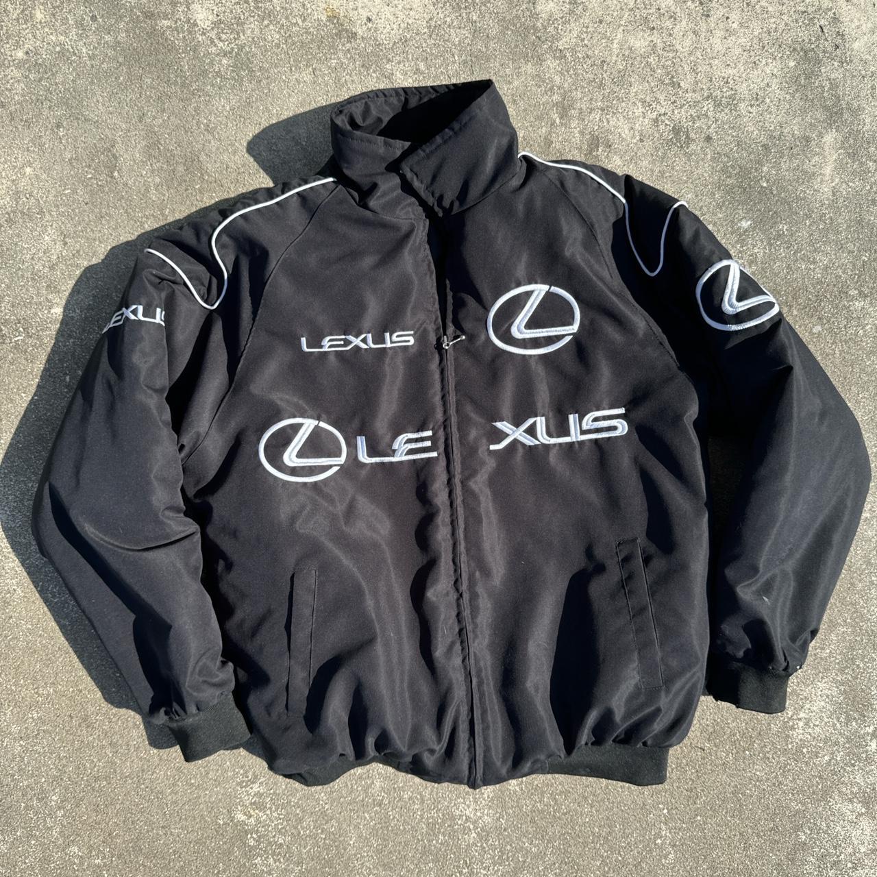 black Lexus racing jacket, amazing quality &... - Depop