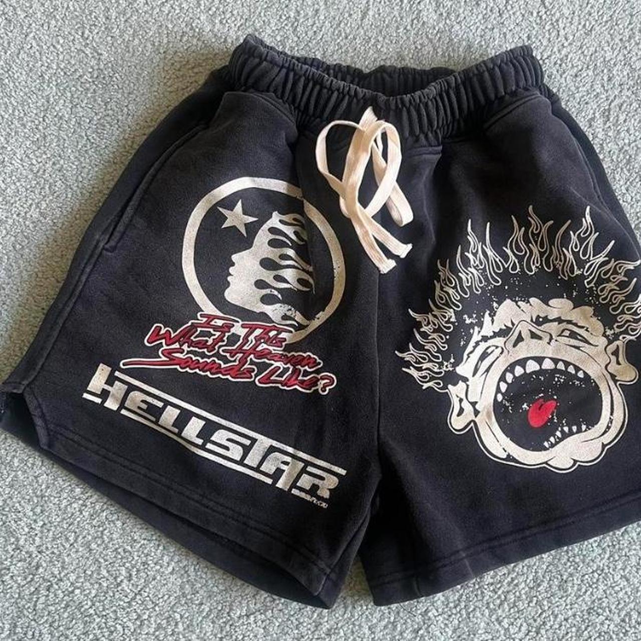 Hellstar Shorts Size Medium REAL Message me b4... - Depop