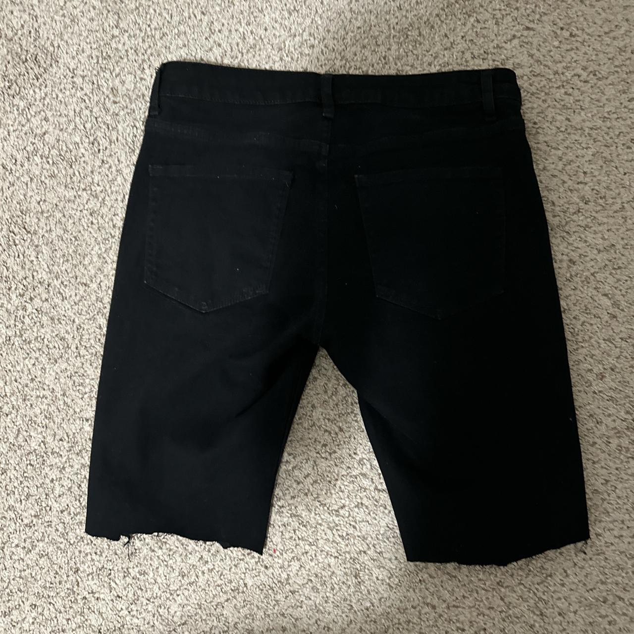 Black Jorts Custom Made Size 32 No Tags Worn... | Depop