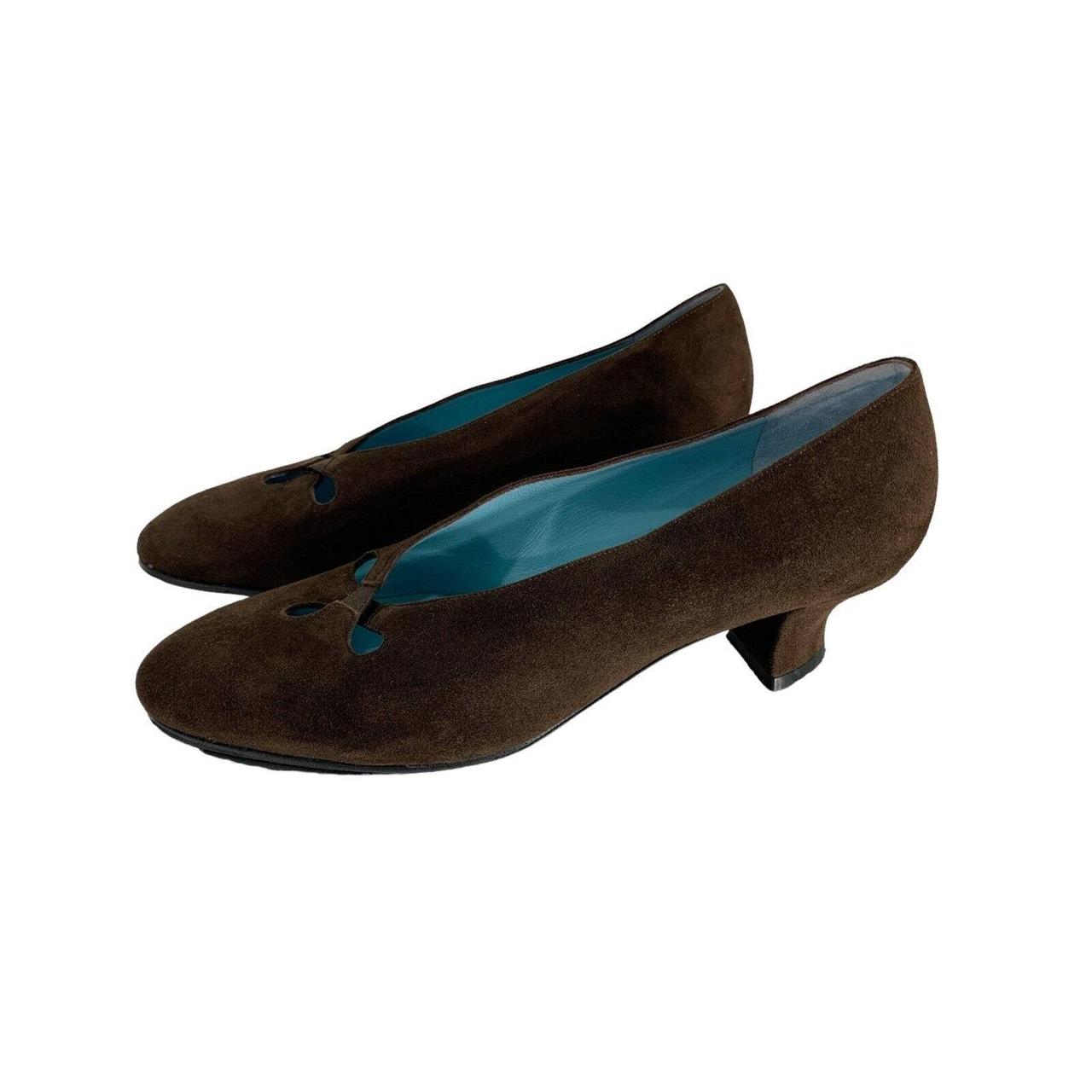 Thierry Rabotin Made in Italy Brown Suede Leather... - Depop