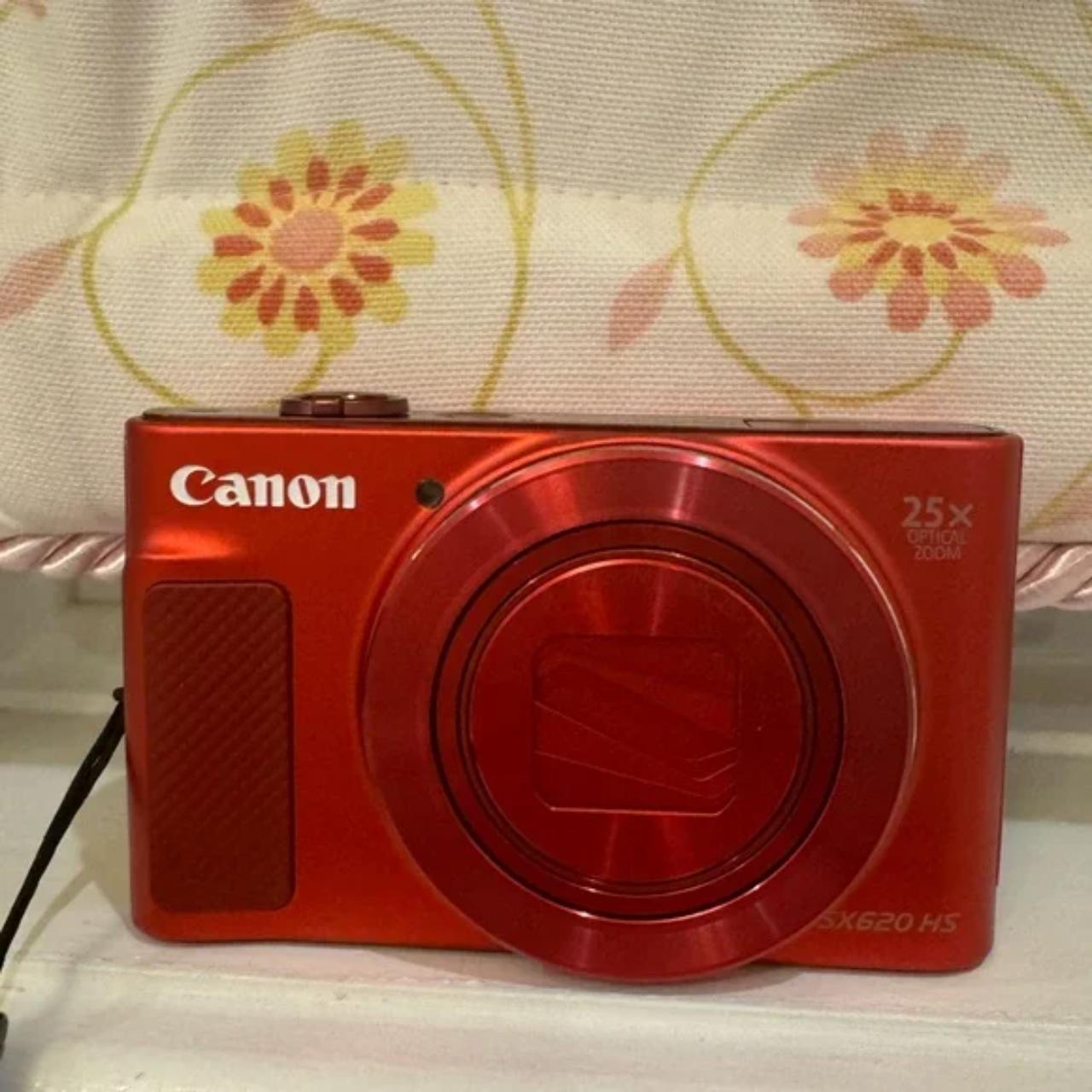 Canon PowerShot SX620 HS Red Compact Digital Camera - Depop