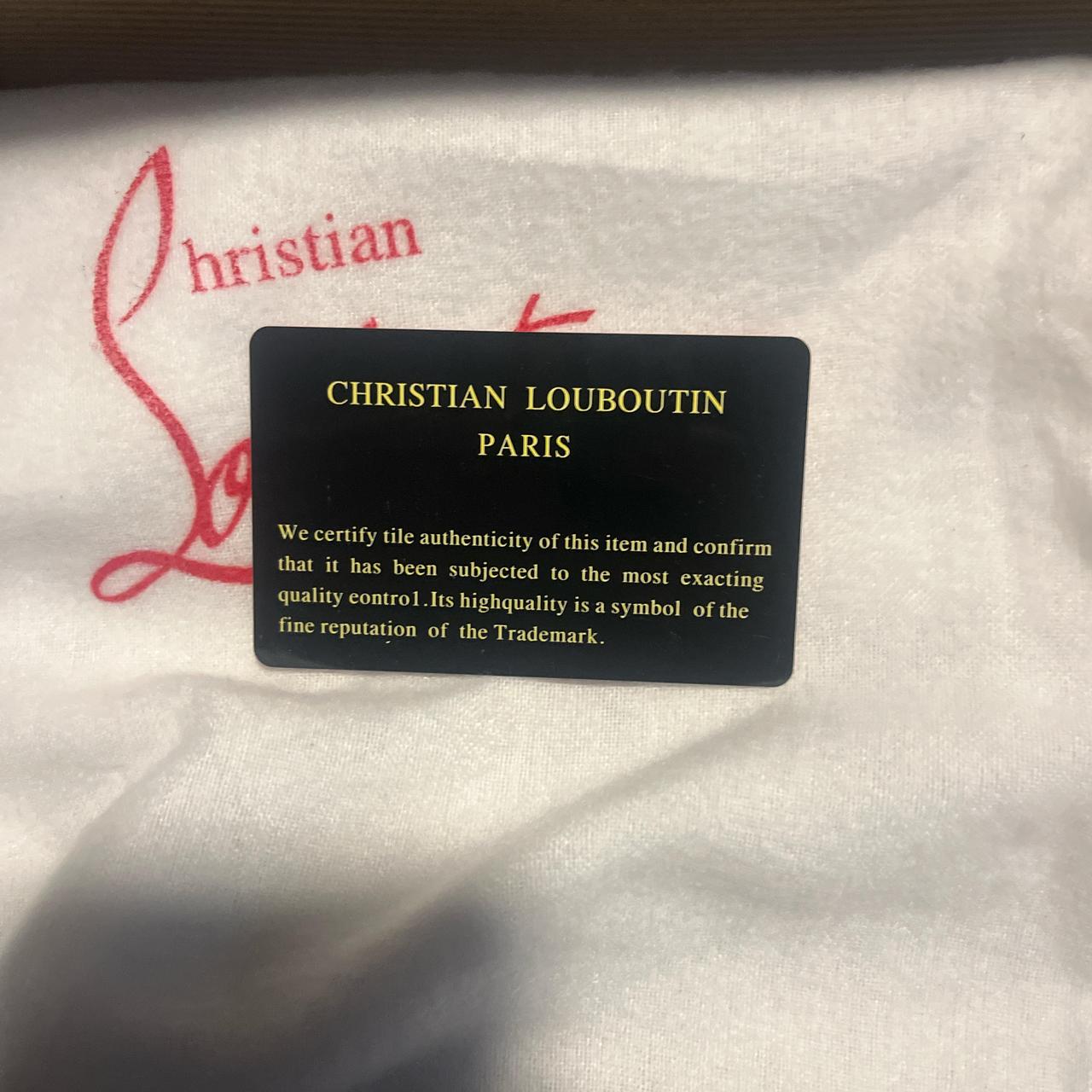 Christian Lou-batons clean never worn box and tags - Depop