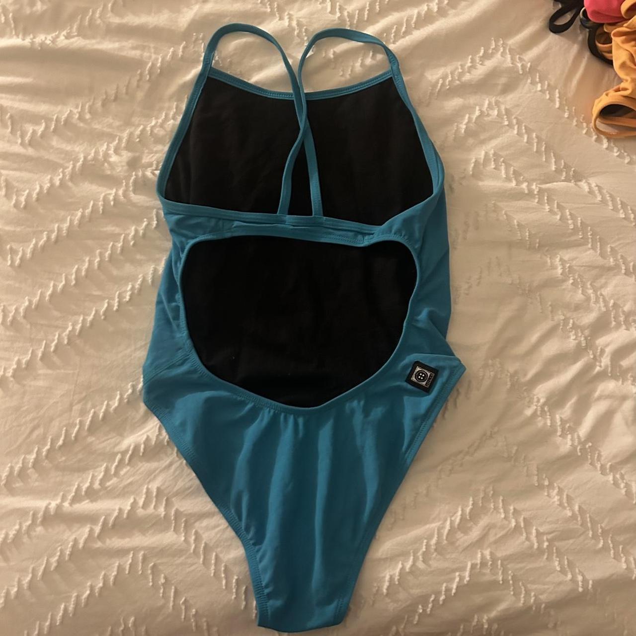 Jolyn teal one piece suit! Size- 30 style- heath... - Depop