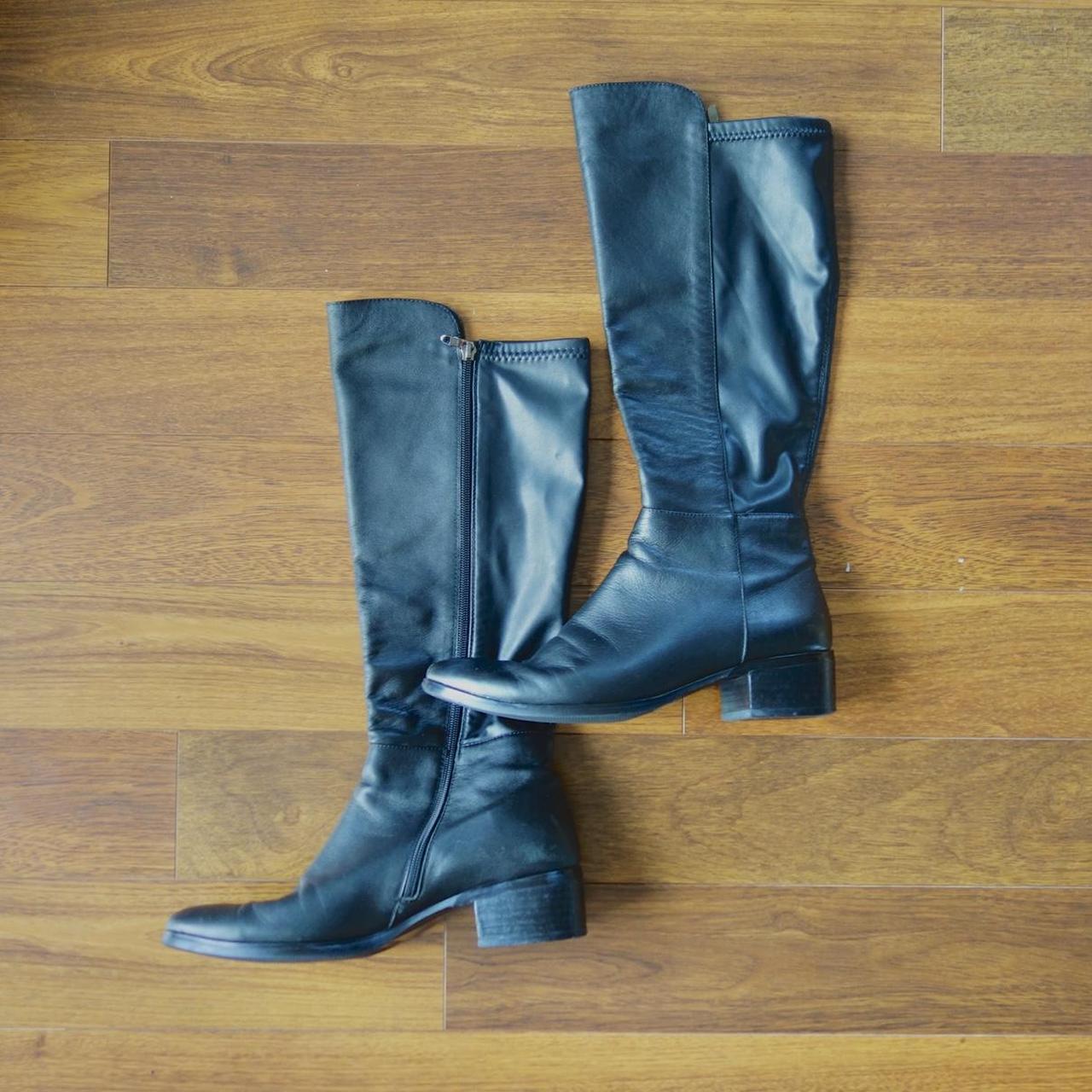 PURE LEATHER BOOTS Bought for $300 and in great... | Depop