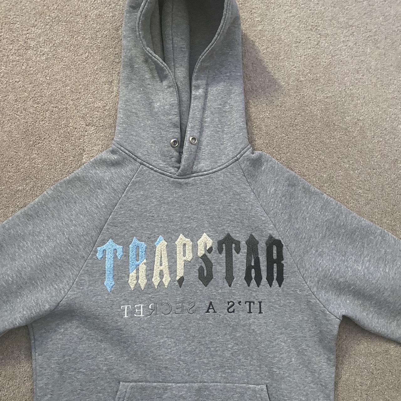 Grey trapstar tracksuit great condition no stains or... - Depop