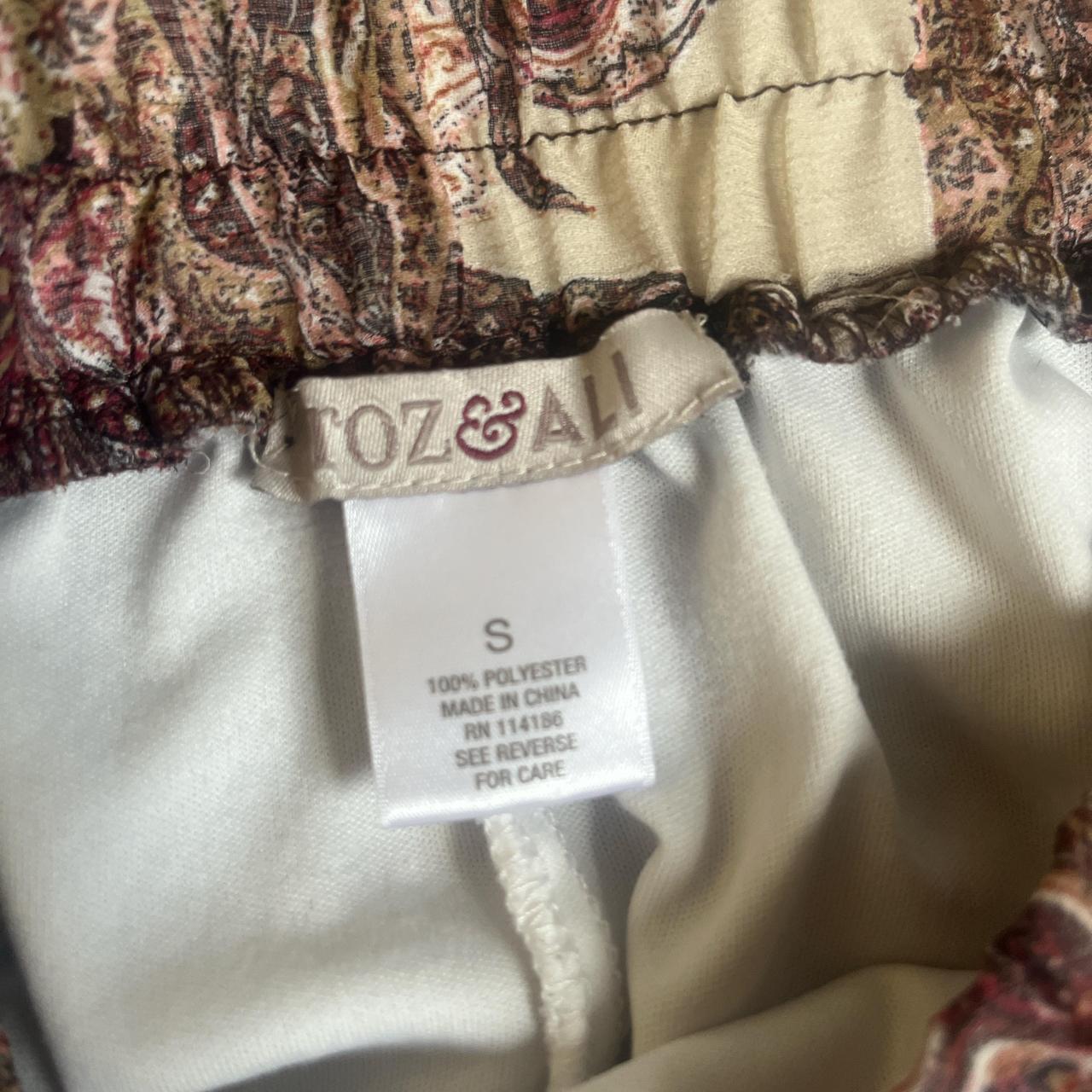 Tozali pink printed maxi skirt #boho | Depop