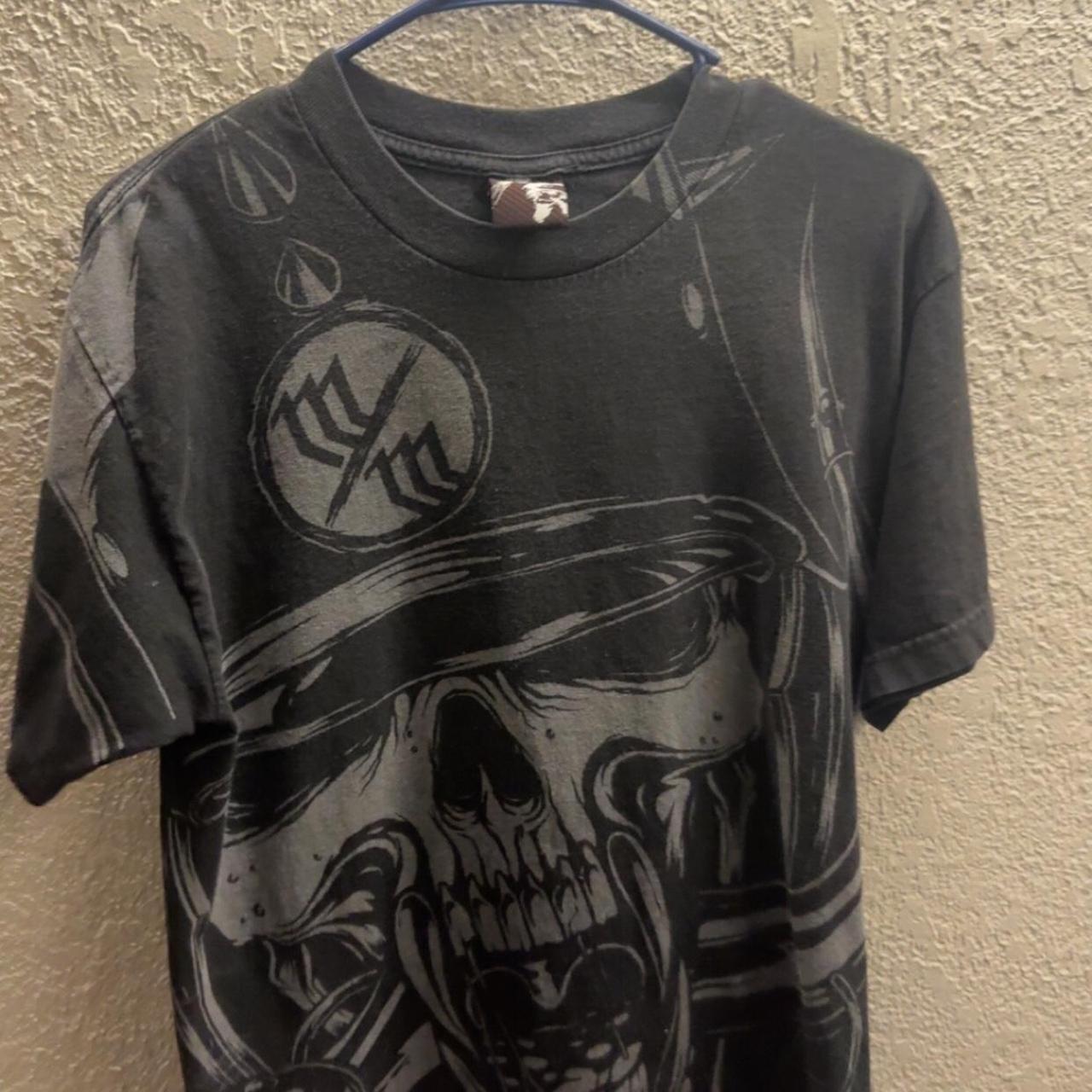 sick vintage metal mulisha shirt size m - Depop