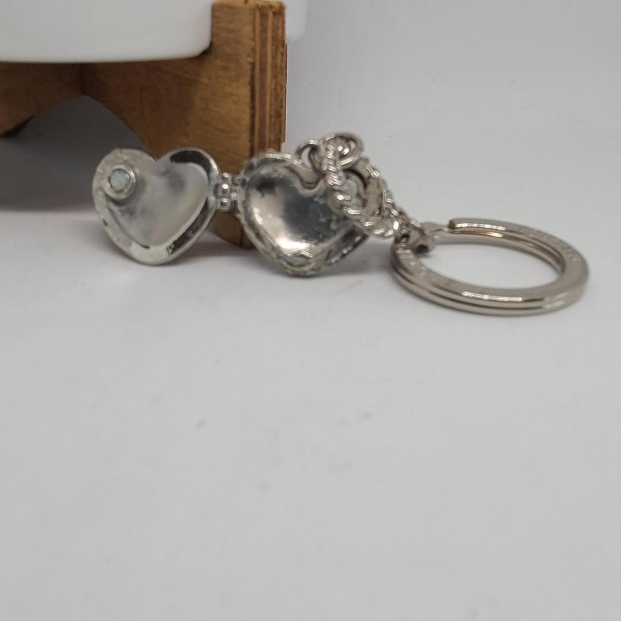 Clinique Heart Bling Ladies Keychain Vintage... - Depop