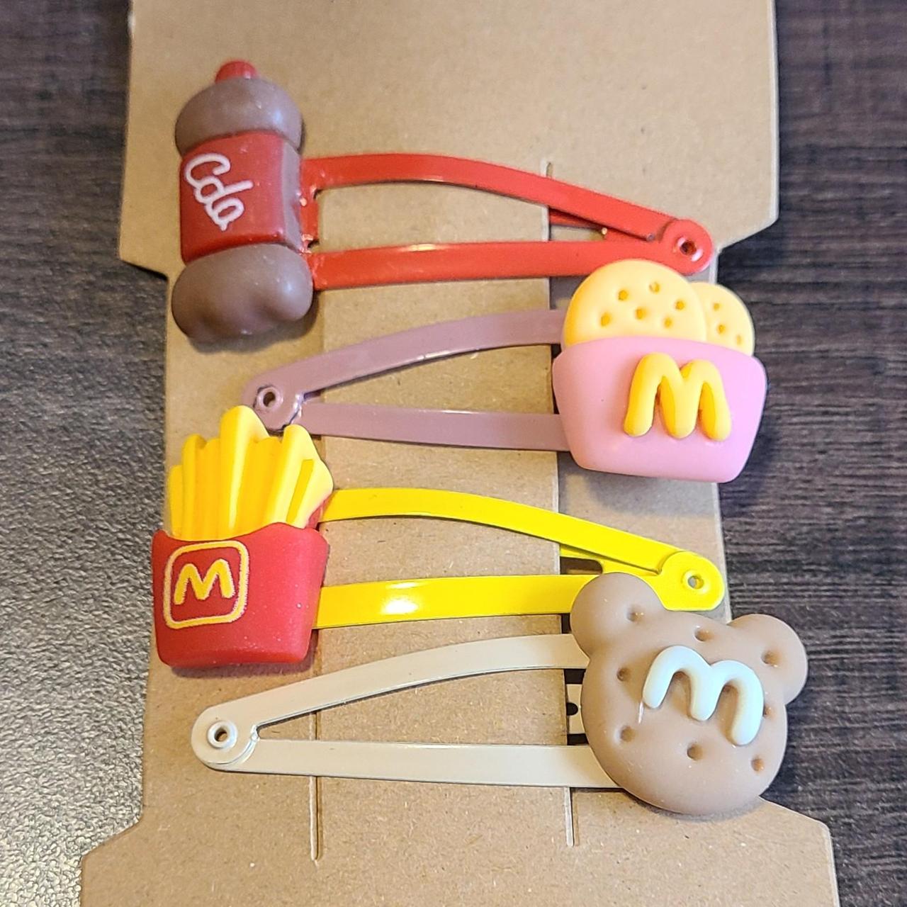 Handmade Hair Barrettes Girls Multi-color NWOT Sold... - Depop