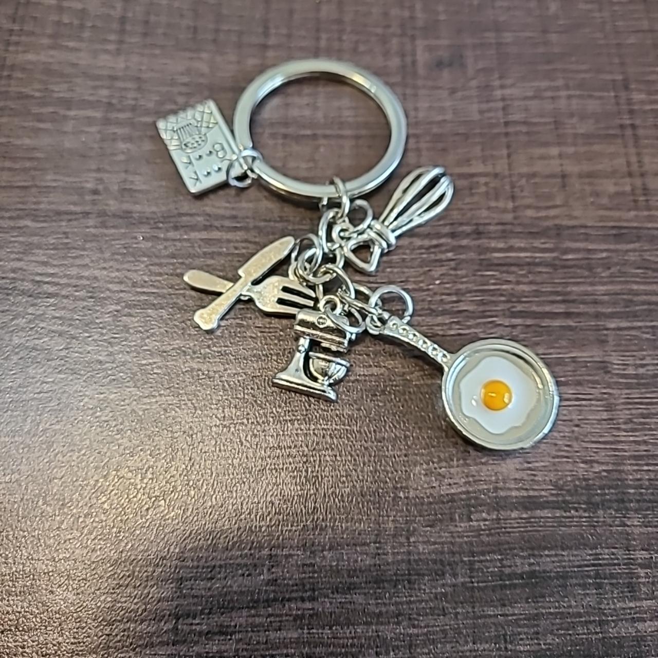Unbranded Cooking Theme Keychain Unisex NWOT This... - Depop