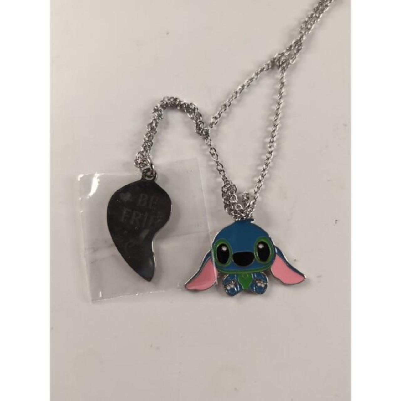 Lilo and Stitch - Stitch Necklace with BE FRIE... | Depop