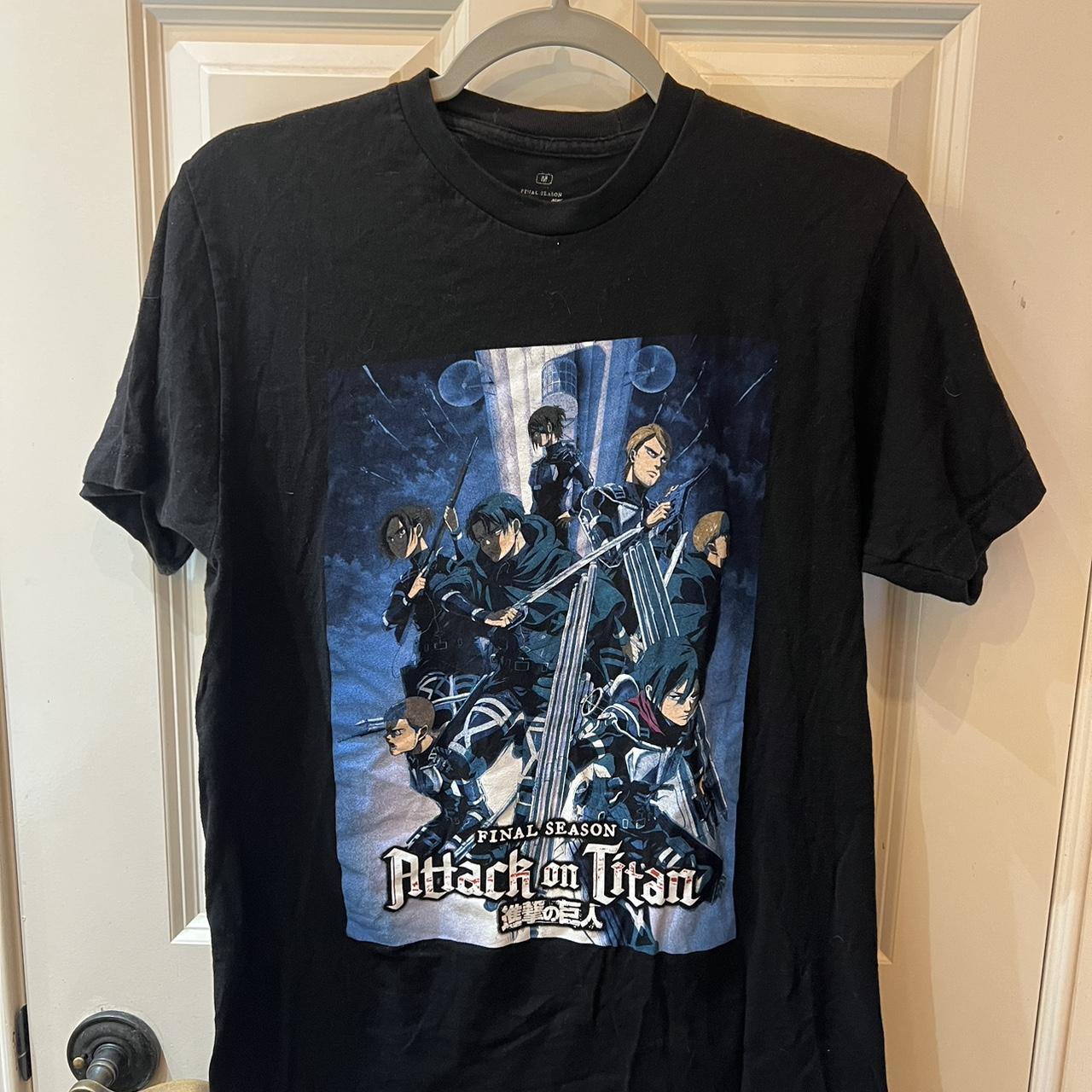 Attack on Titan final season Hot Topic Shirt! -... - Depop