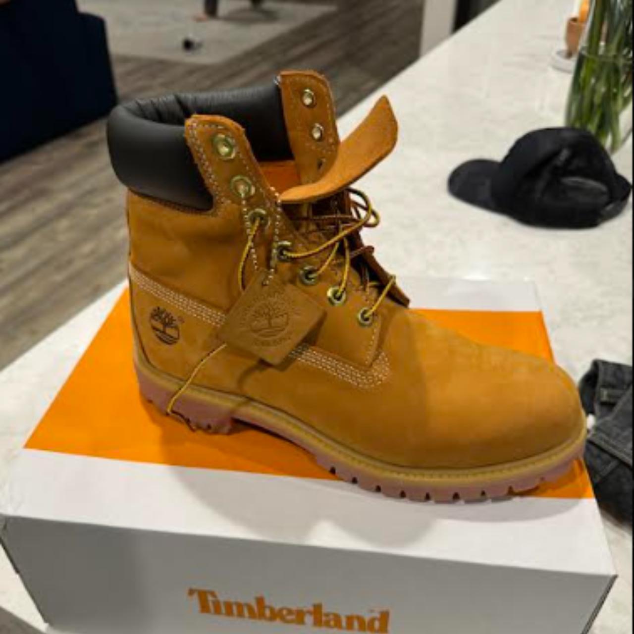 Timberlands, Wheat Never Worn - Depop