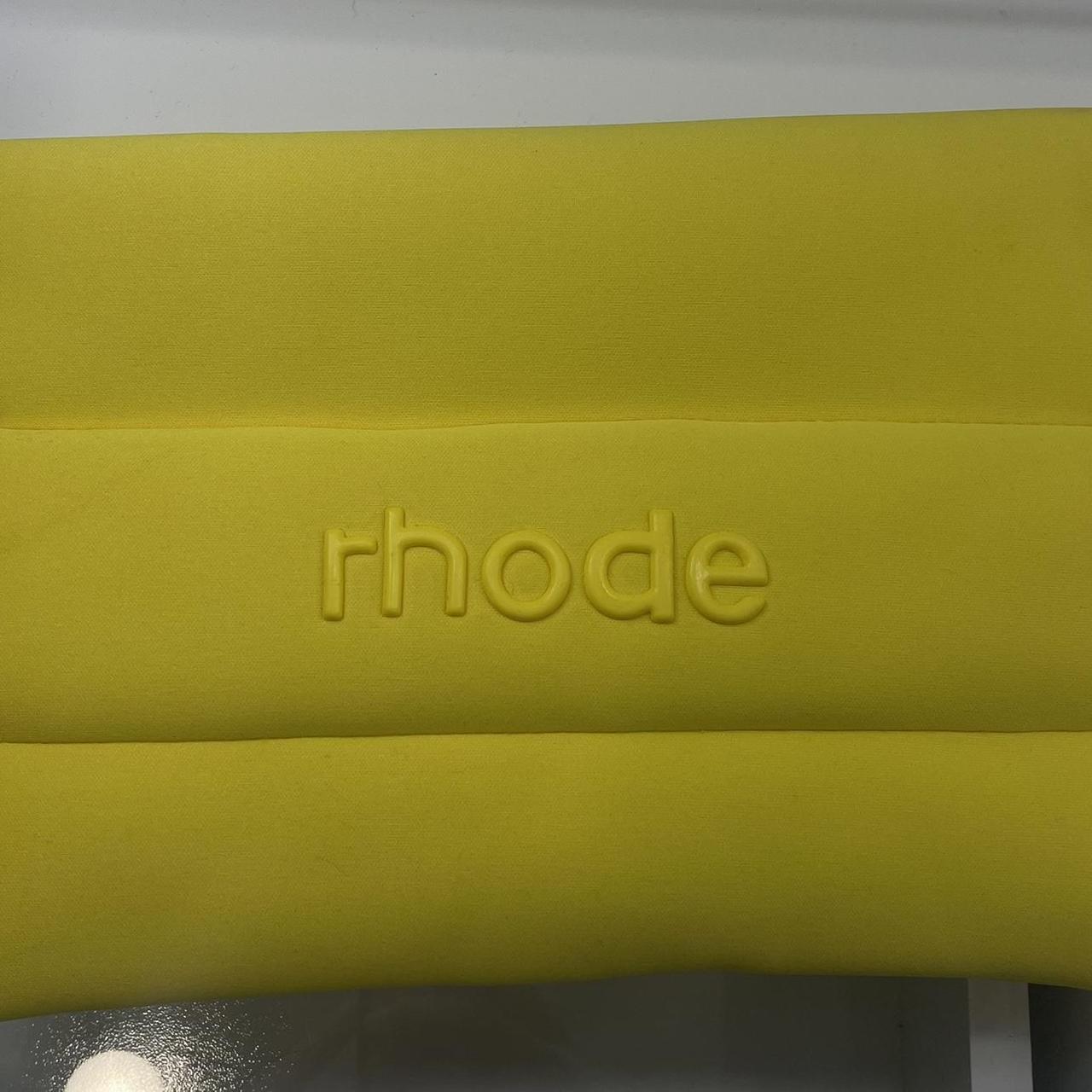 Rhode Yellow Pouch/ Makeup Bag Bought off mercari... | Depop
