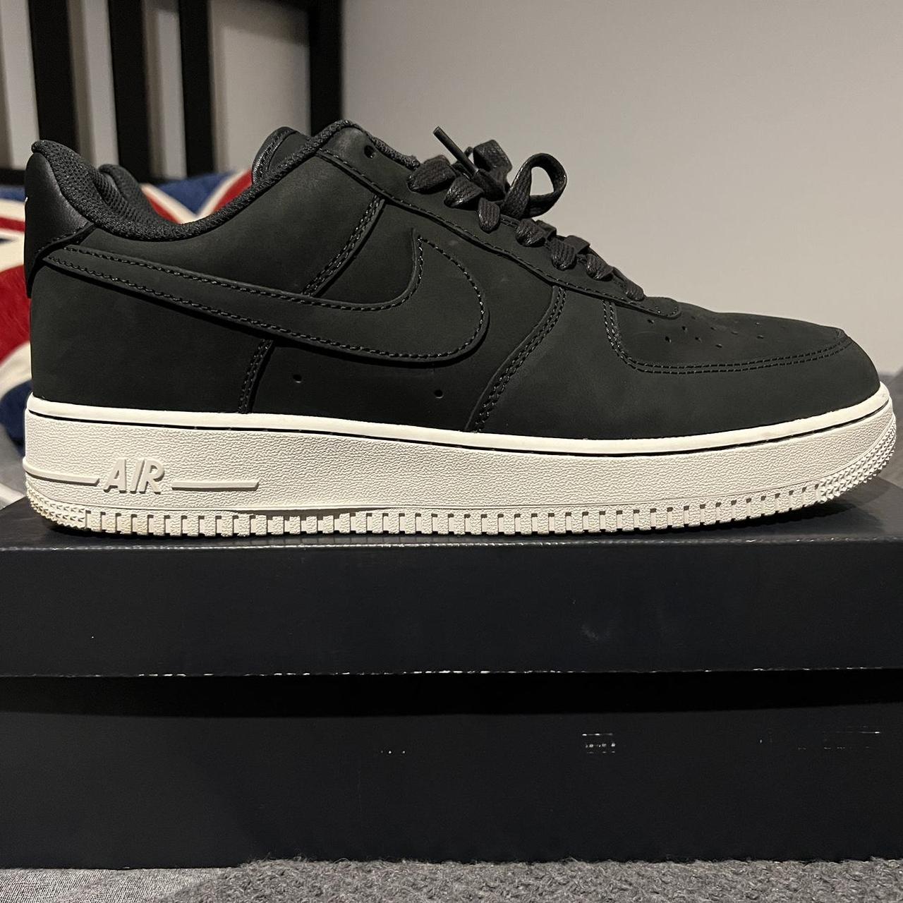 Men’s Nike Air Force 1, Matte black, new with box. - Depop