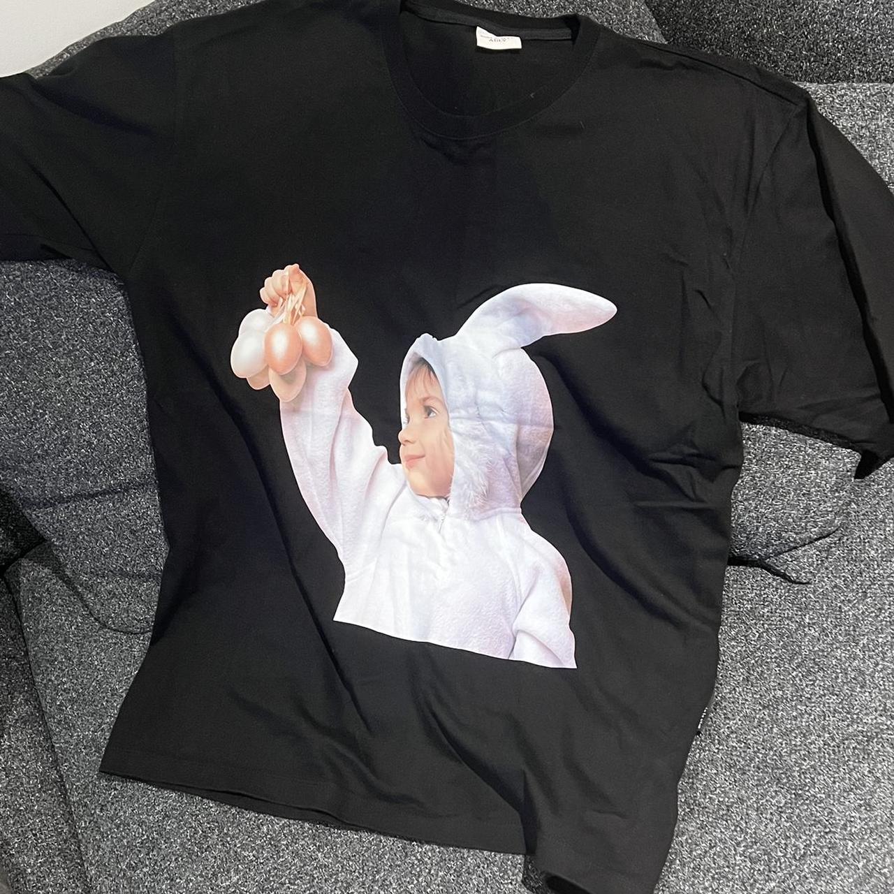 ADLV rabbit ear Tshirt size 2 Condition as shown... - Depop