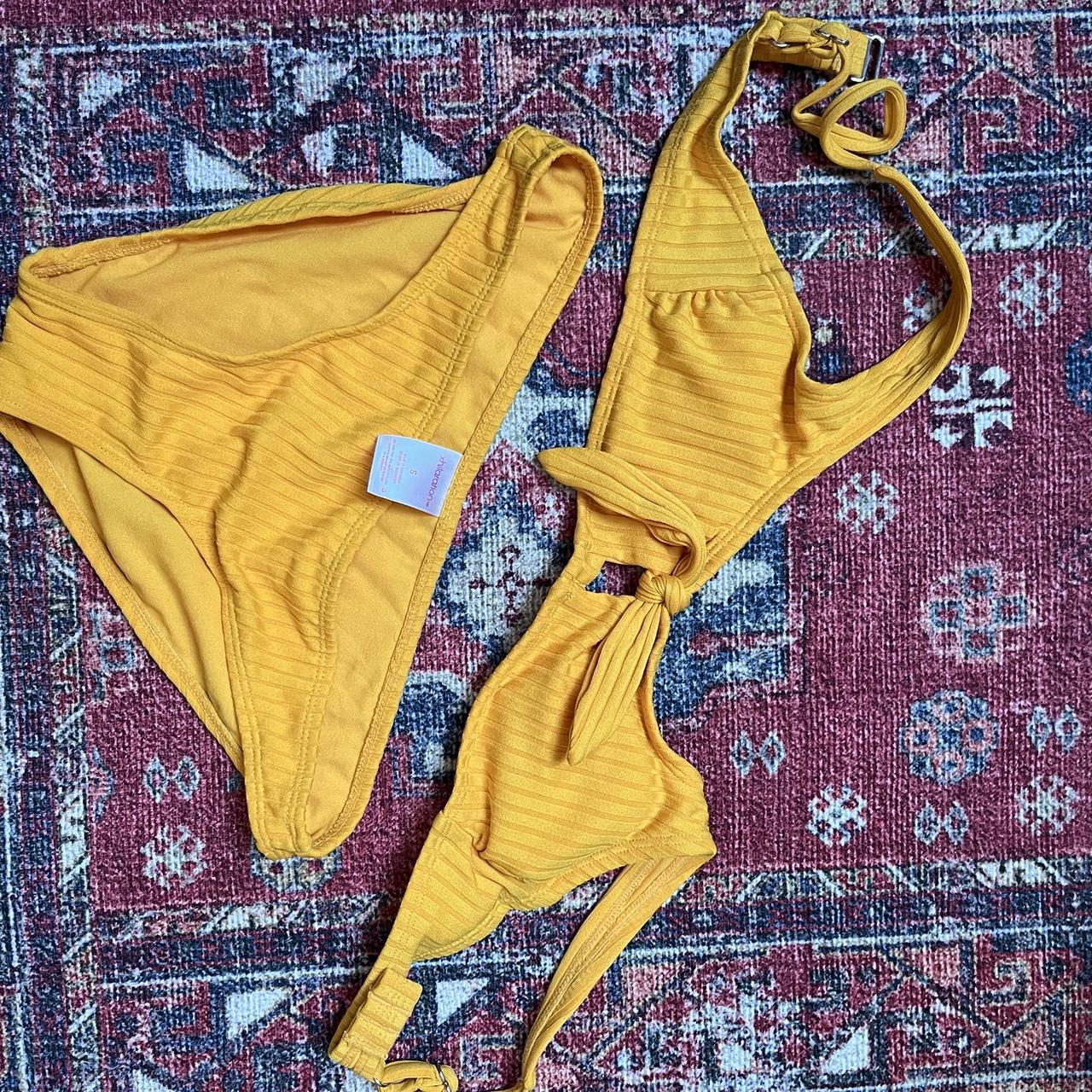 Lil yellow swim suit #swim #summer #cute - Depop