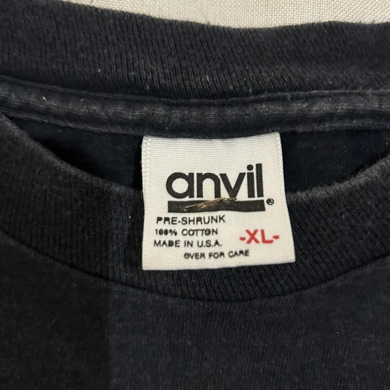 Vintage 1990 Black Anvil Bugs Bunny “Cool” Biker... - Depop