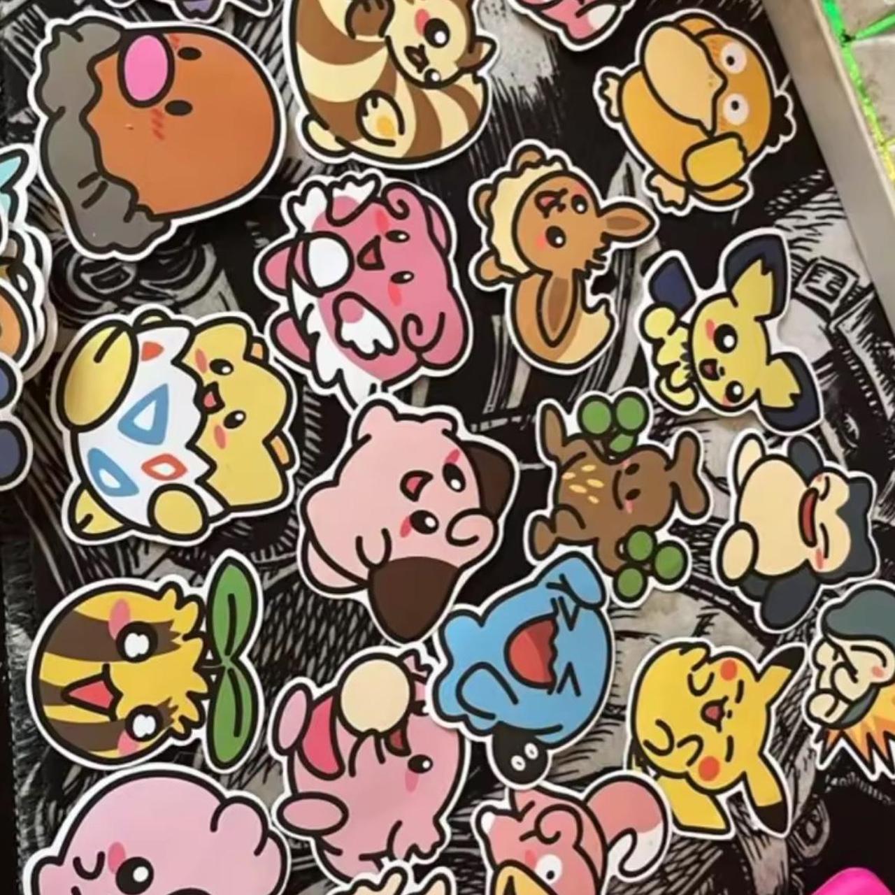 Pokémon stickers pack of 50 Instant buy is... - Depop