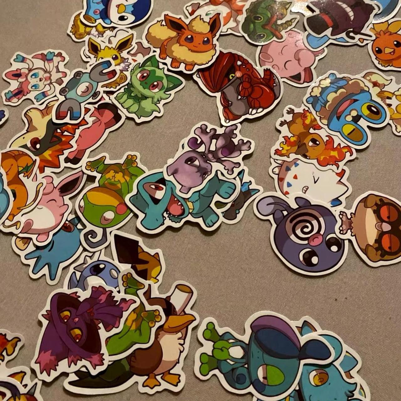 Pokémon sticker pack of 30 Instant buy is... - Depop