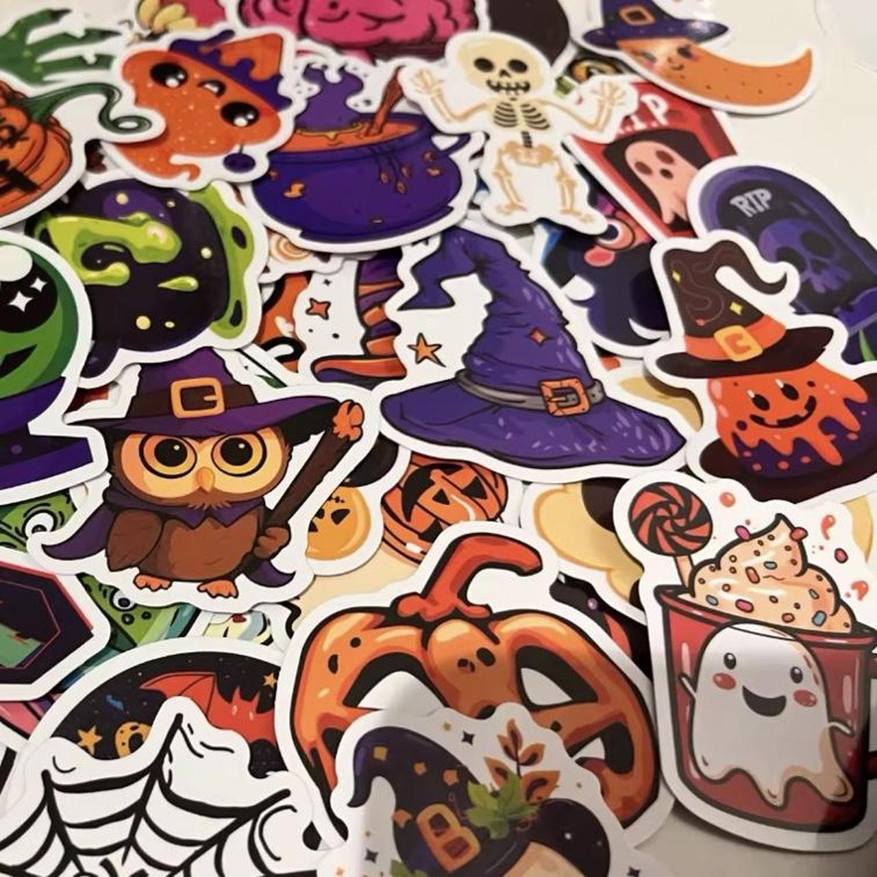 Spooky sticker pack of 50 Instant buy is on🩵 #spooky... - Depop