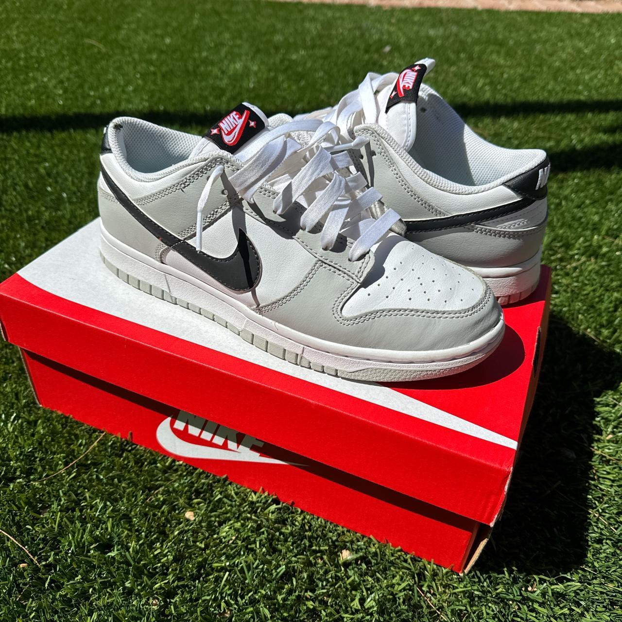 Dunk Low special edition, Lottery Pack- Grey Fog'... - Depop