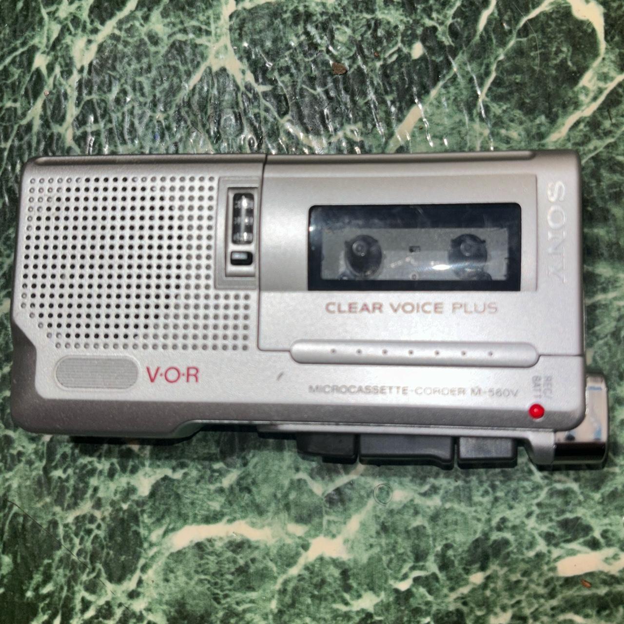 Vintage voice recorder Sony Clear plus - Depop