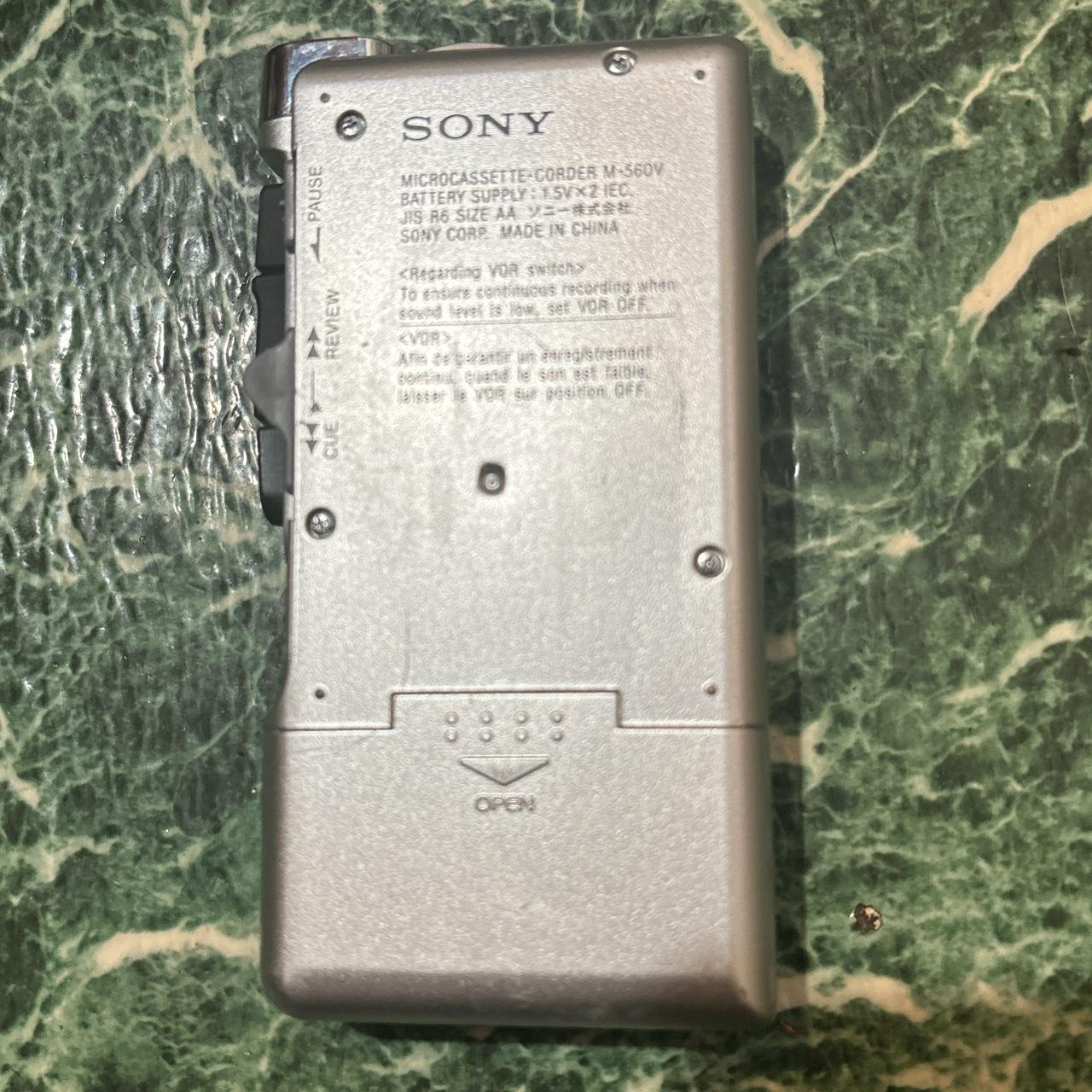 Vintage voice recorder Sony Clear plus - Depop