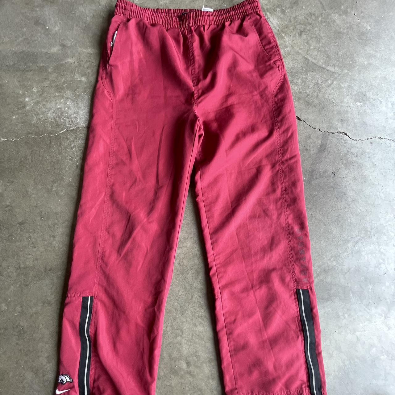 Vintage Red and black Nike Arkansas Razorback... | Depop