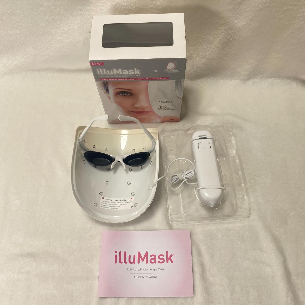 IlluMask Anti-Aging Phototherapy Face Mask With... - Depop