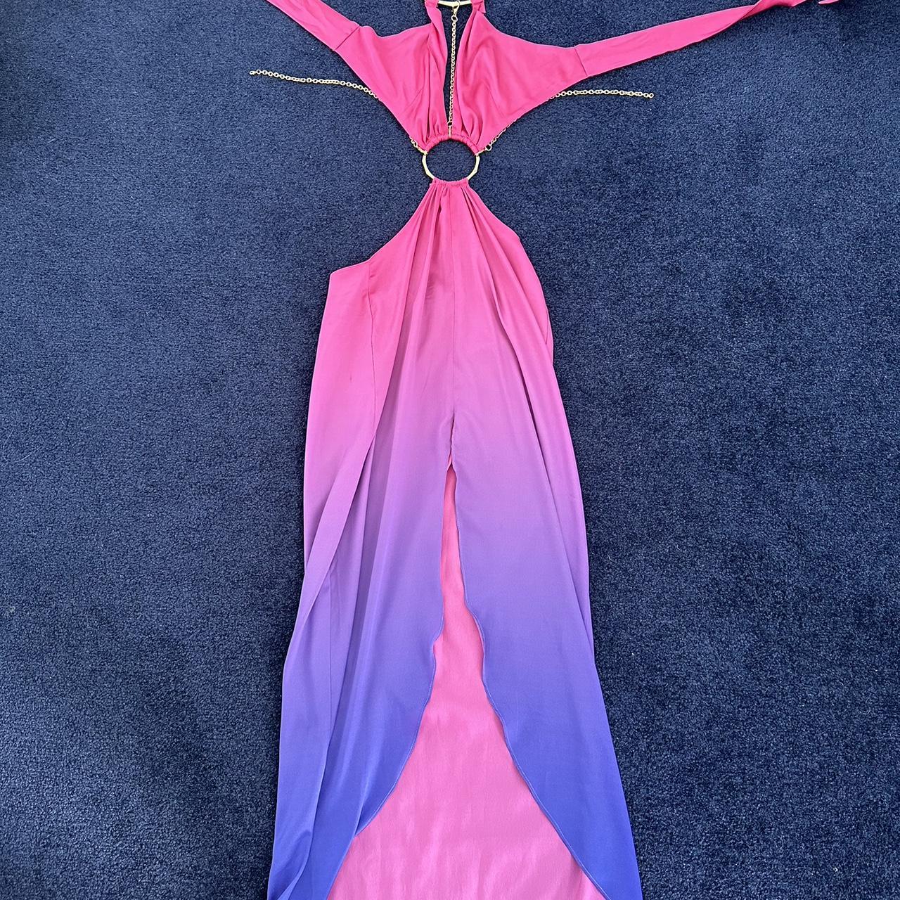 Honey Bridette Athena Long Dress Ombré SIZE:... - Depop