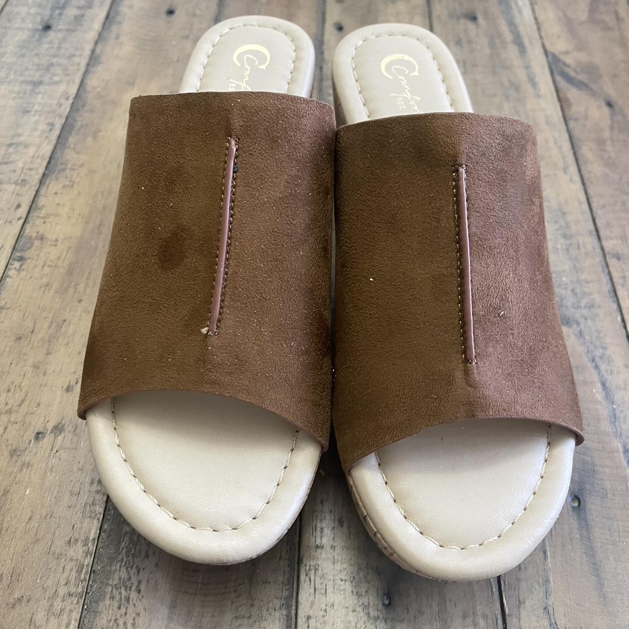 Comfort brand women’s platform- brand new size 9-... - Depop