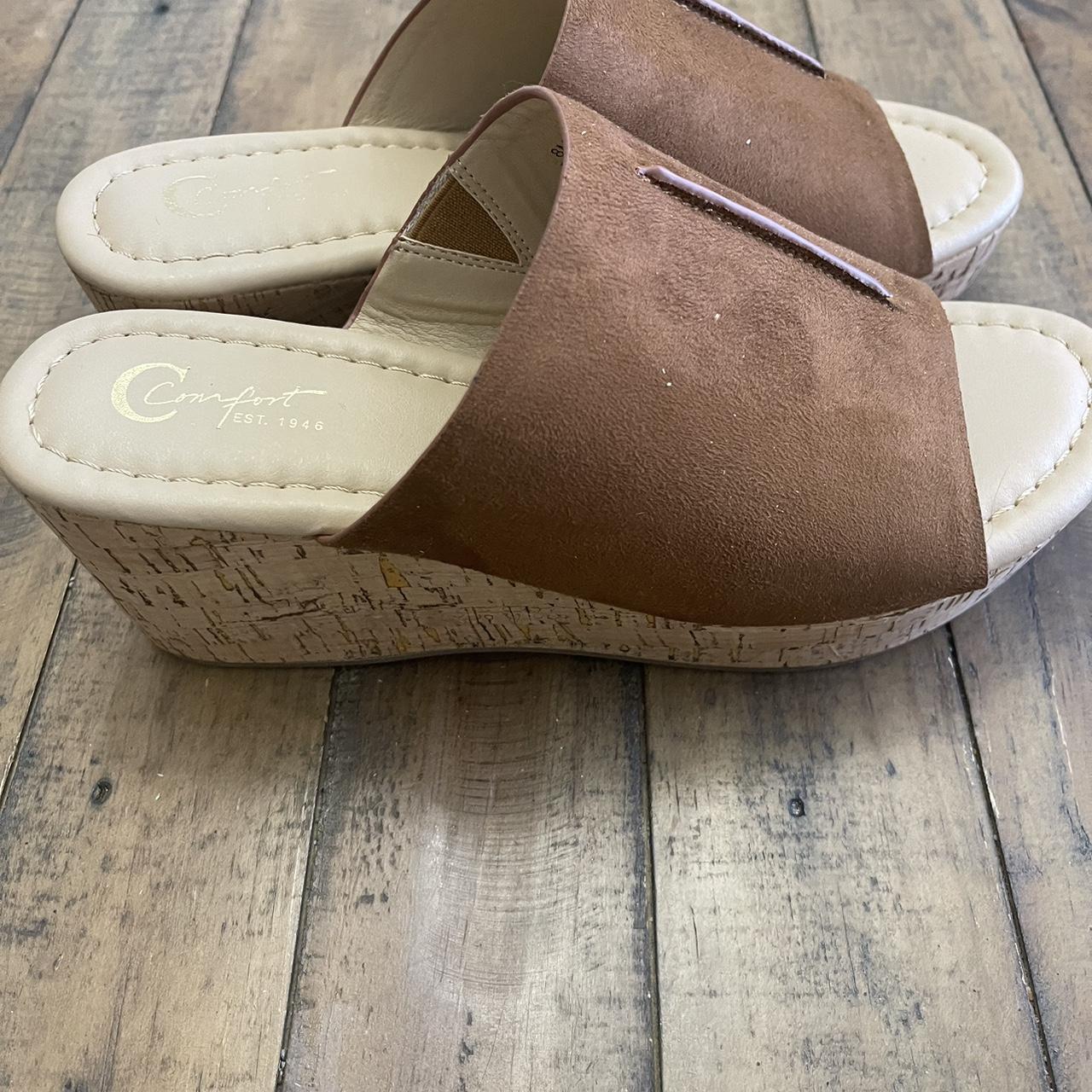 Comfort brand women’s platform- brand new size 9-... - Depop