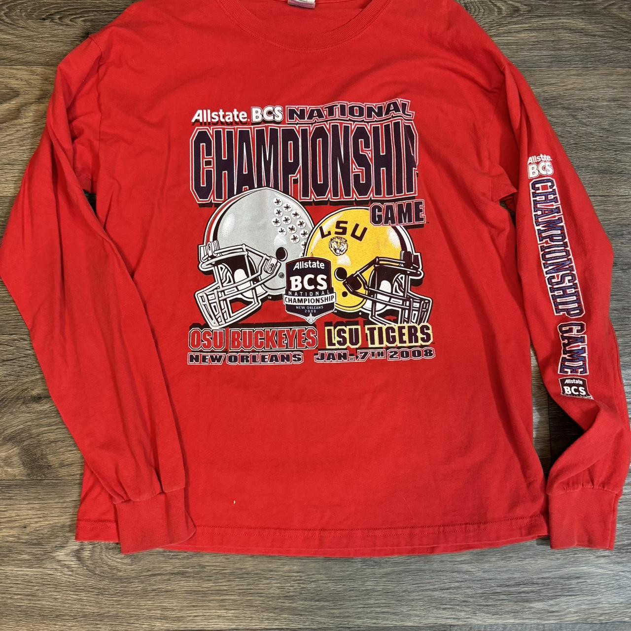 Ohio state vs LSU 2008 championship Size large... - Depop