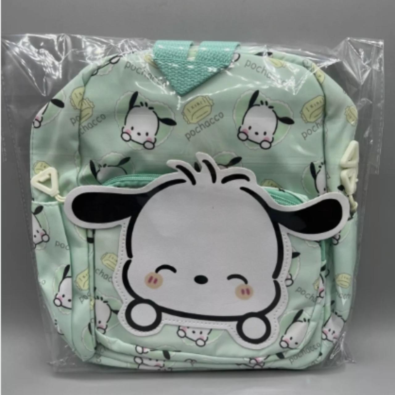 Sanrio Super Kawaii Pochacco Backpack with Side... | Depop