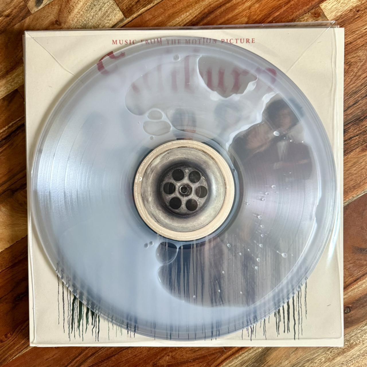 Saltburn Soundtrack LIQUID FILLED Vinyl - SOLD... - Depop