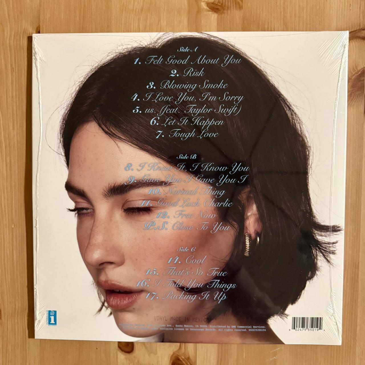 Gracie Abrams The Secret Of Us Deluxe Transparent... | Depop