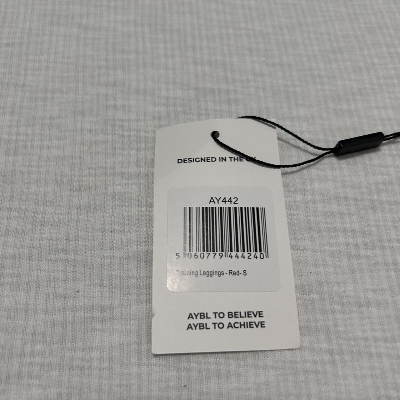 AYBL Size SMALL Red High Waisted Training Leggings... | Depop