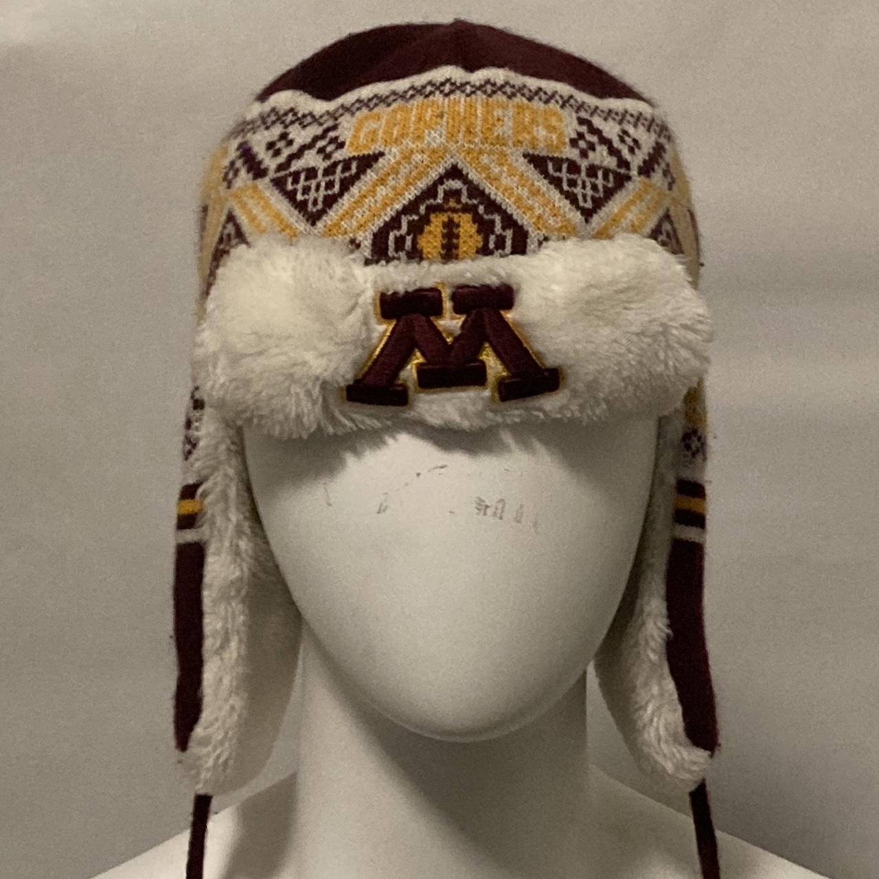 University of Minnesota Ushanka Hat Over-ear Fluffy... - Depop