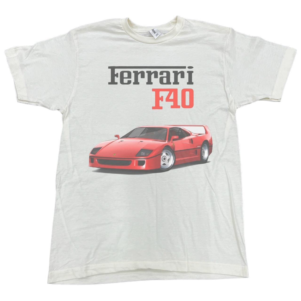 Ferrari F40 Graphic T-Shirt Showcase your love for... - Depop