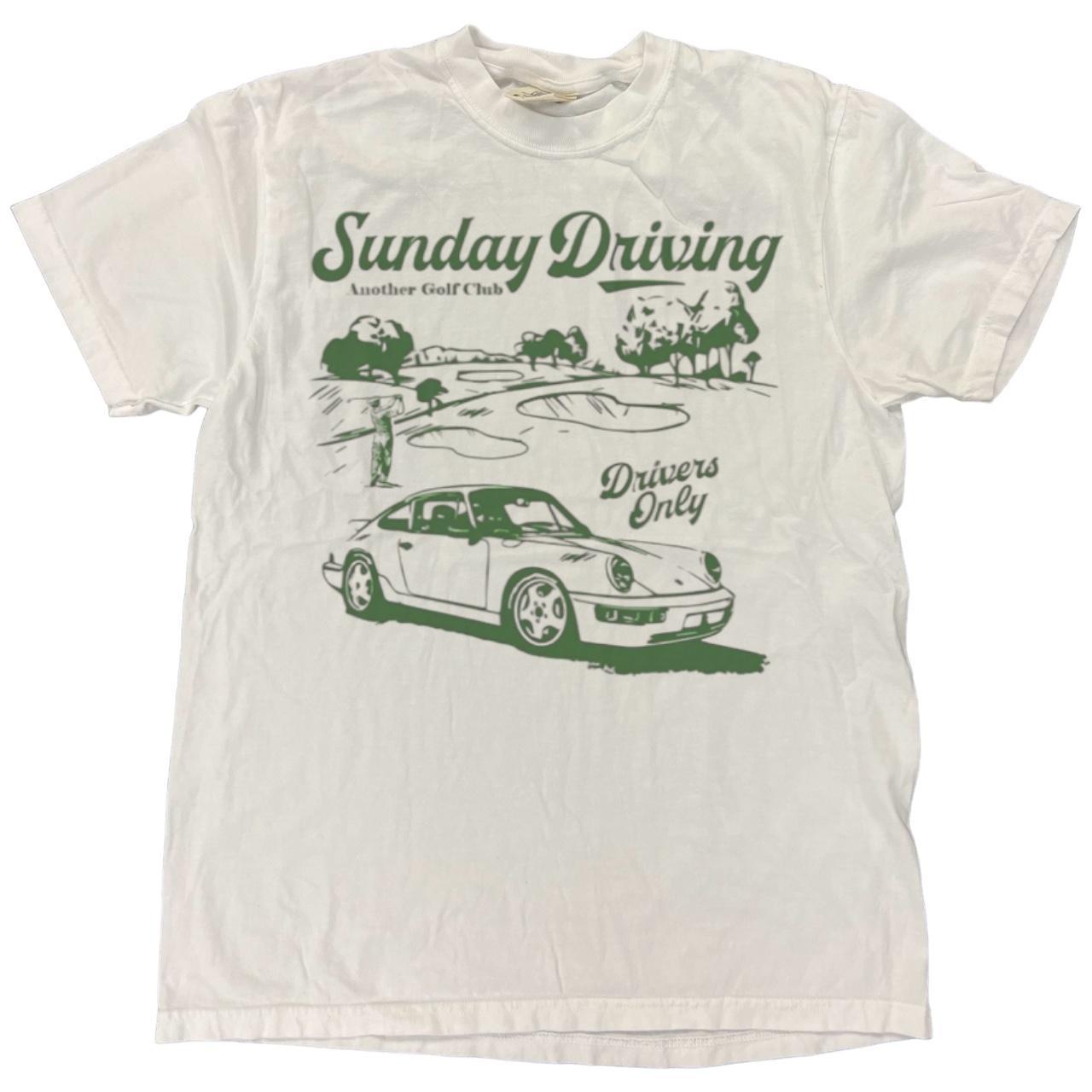 Sunday Driving T-Shirt Elevate your casual style... - Depop