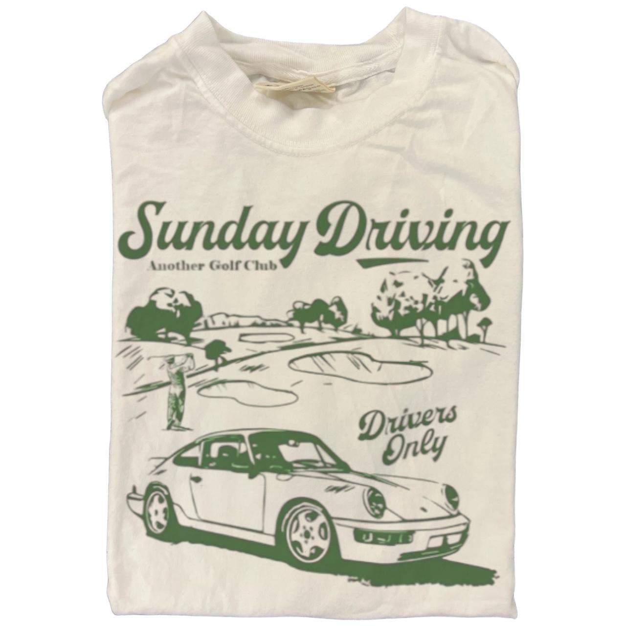 Sunday Driving T-Shirt Elevate your casual style... - Depop